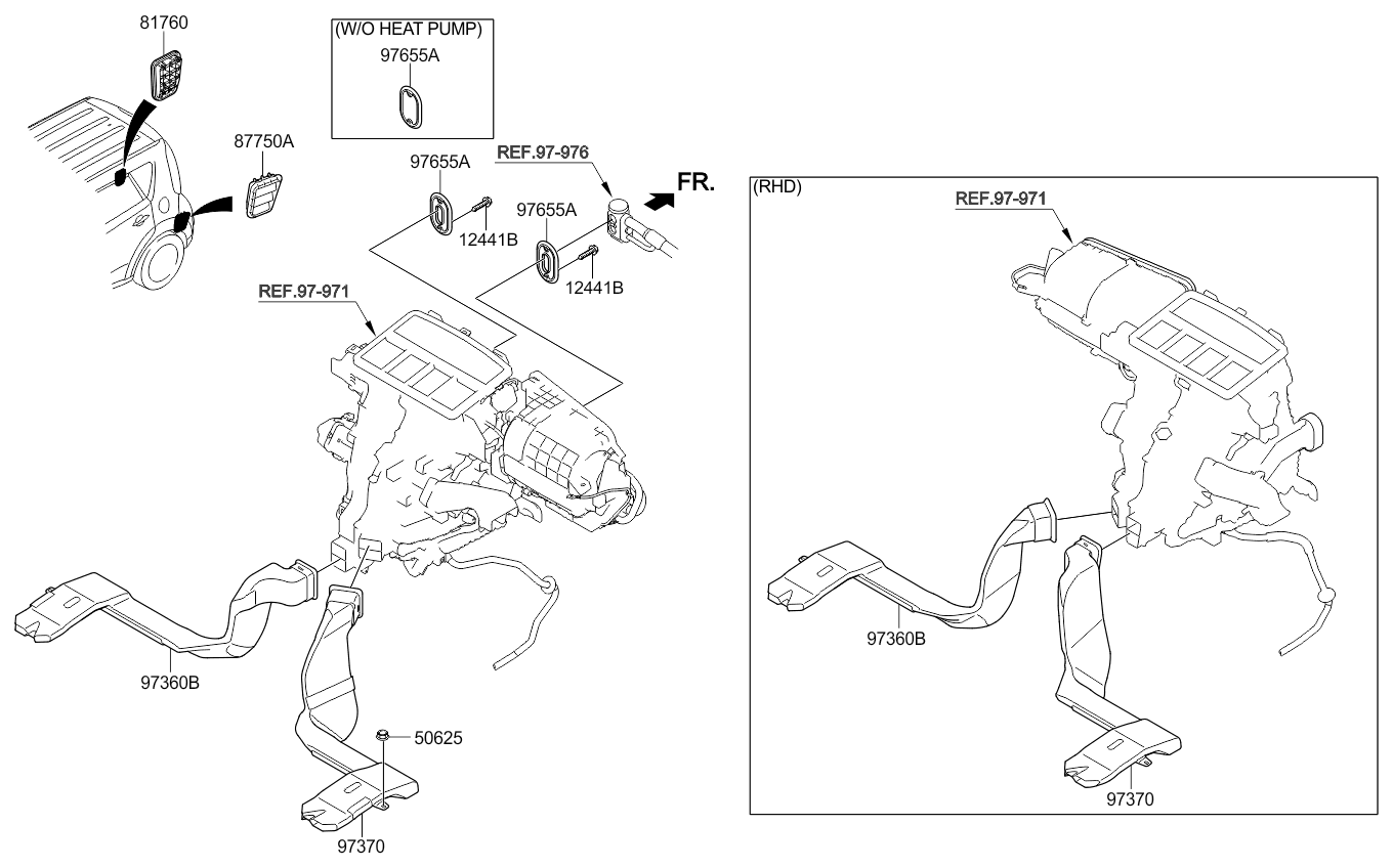 Клипса ( 86825-26000 ) HYUNDAI | MOBIS | Автозапчасти на Zetra.com.ua